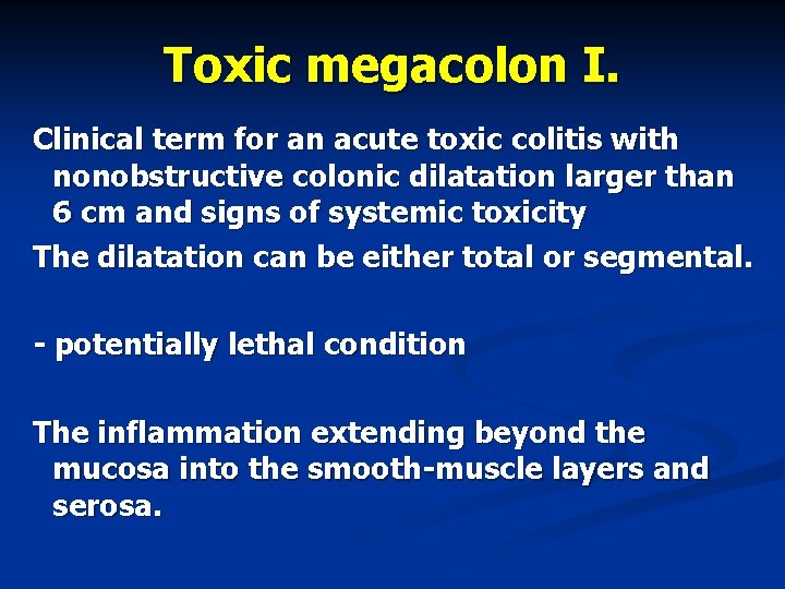 Diseases of Large Bowel Diverticulosis of the Colon