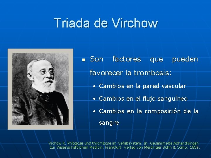 Tromboembolismo pulmonar MEDICINA INTERNA Dr Cuauhtmoc Romero Lpez