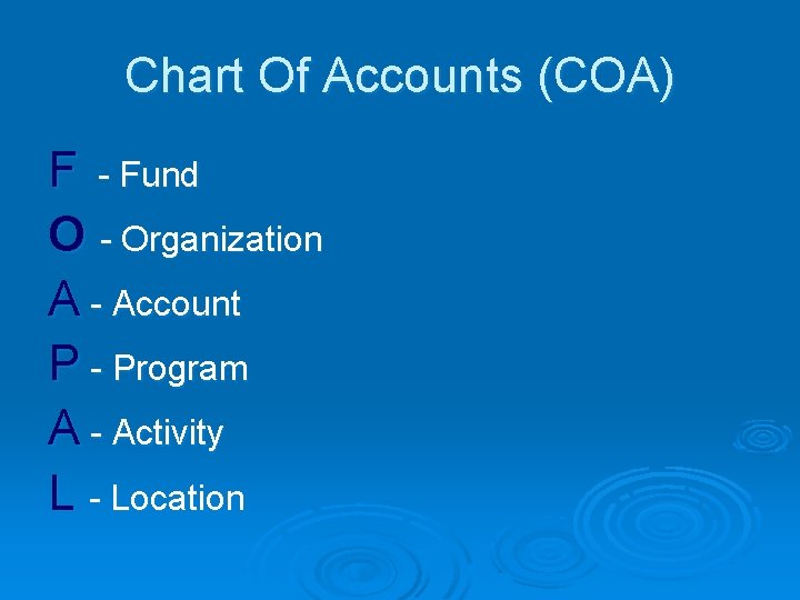 Monroe Community College Introduction to Banner Finance Chart