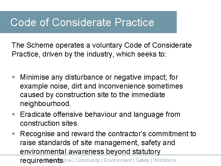 Site Registration Operatives Induction Appearance Community Environment ...