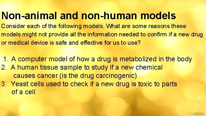 Why Use Animals Biomedical Research Nonanimal and nonhuman