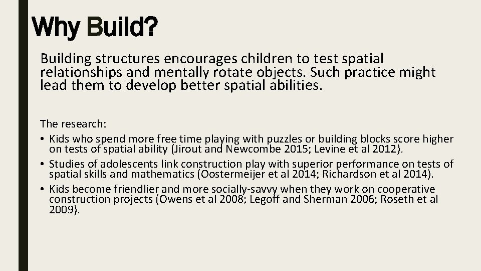 Build It Engage Explore Why Build Building structures