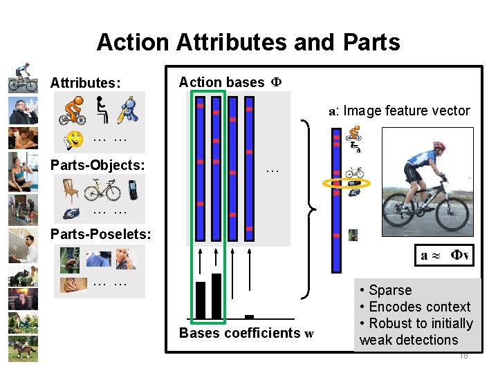 Human Action Recognition by Learning Bases of Action