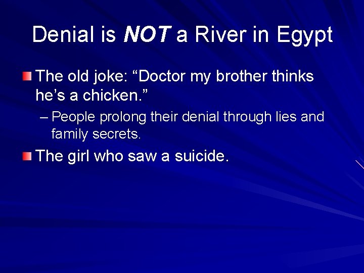 Understanding Each Other The Things They Bring to