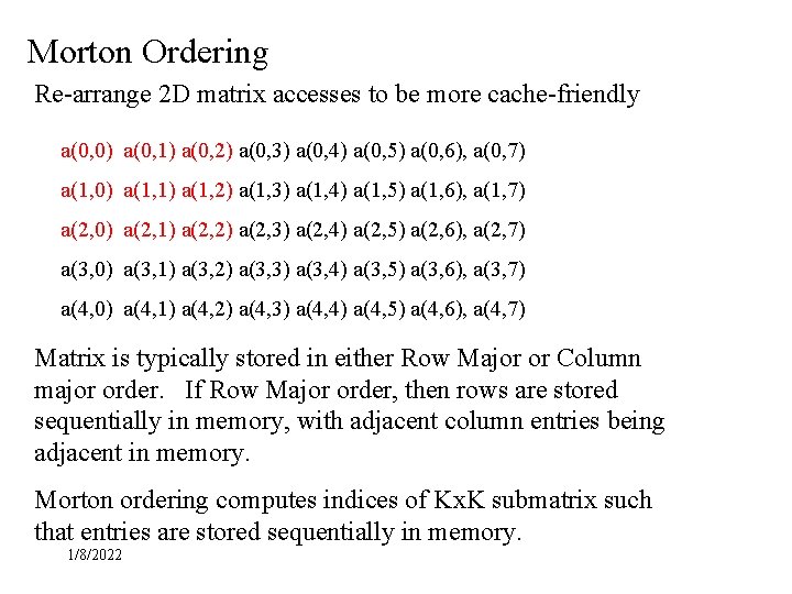 Fighting the Memory Latency Battle The Tera MTA