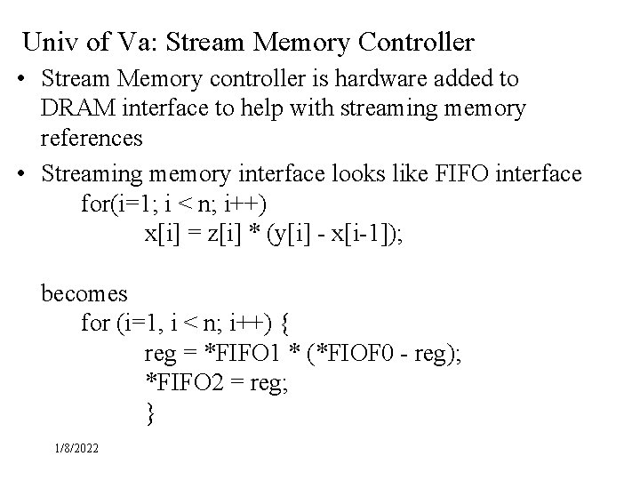 Fighting the Memory Latency Battle The Tera MTA