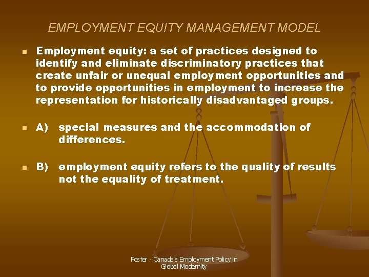 STRATEGIES OF INCLUSION IN THE CANADAS GLOBAL WORKPLACE