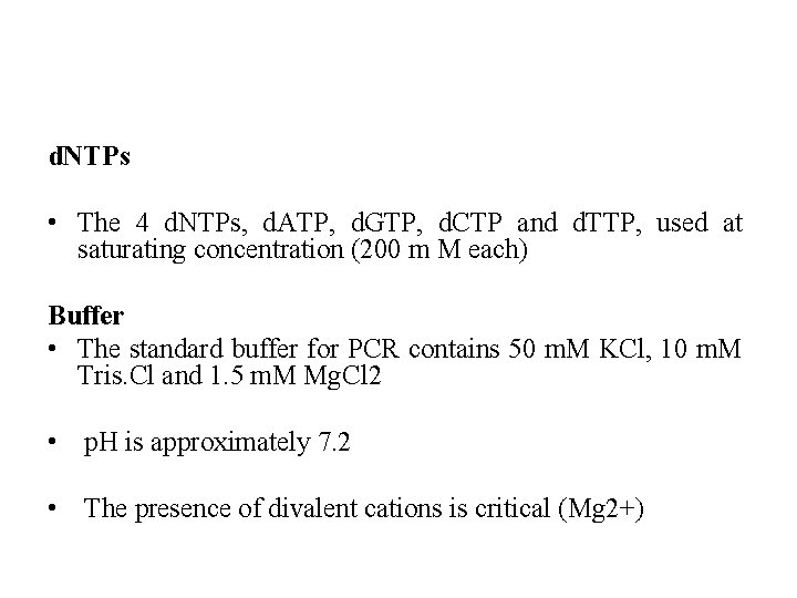 VBC321 Animal Biotechnology Polymerase Chain Reaction PCR PCR