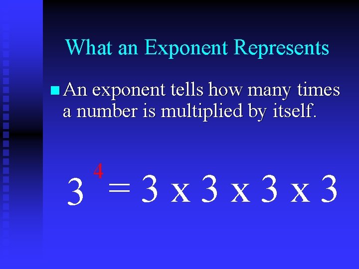 Exponents By Fattaku Rohman S Pd For Learning