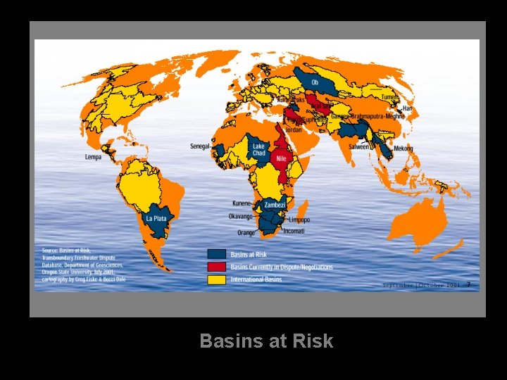 International Water Issues An overview Aaron Salzberg Special