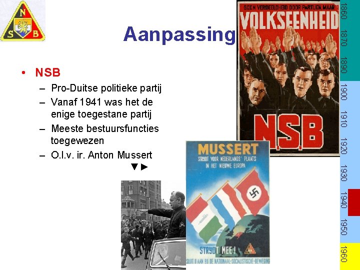 1900 1950 Wereldoorlogen Kenmerk 42 De Duitse bezetting