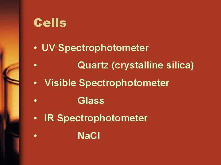 UVvisible spectroscopy How They Work The Electromagnetic Spectrum