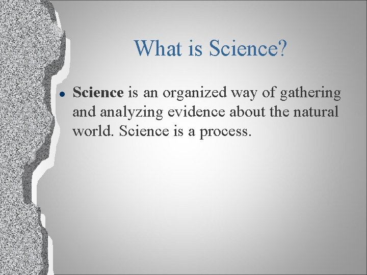 Chapter 1 The Science of Biology l 1
