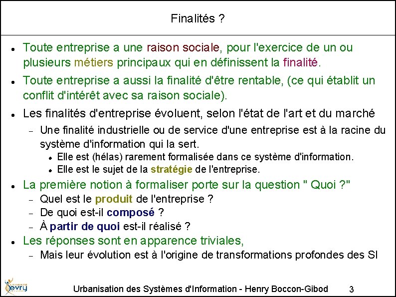 Urbanisation de Systme dInformation PLM 1 Product Lifecycle