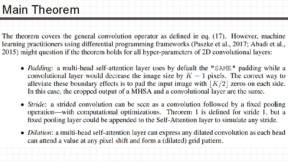 On the Relationship between Self Attention and Convolutional