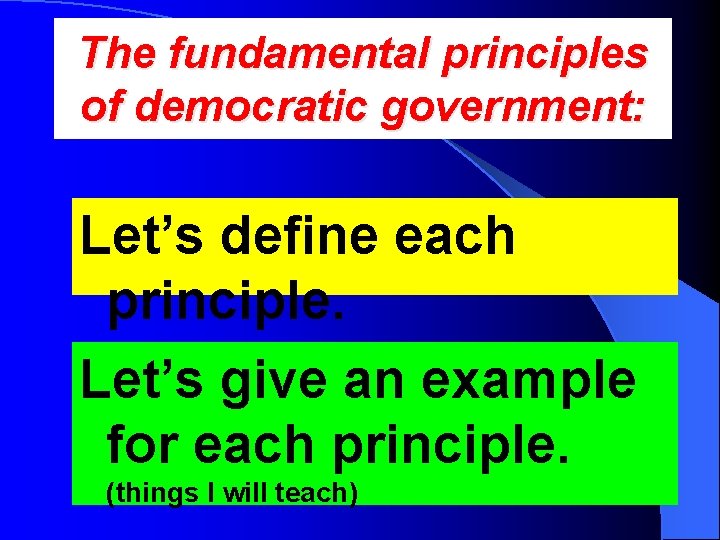 How does government affect the lives of citizens