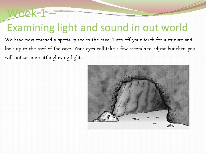 Science Term 4 Light and Sound Week 1