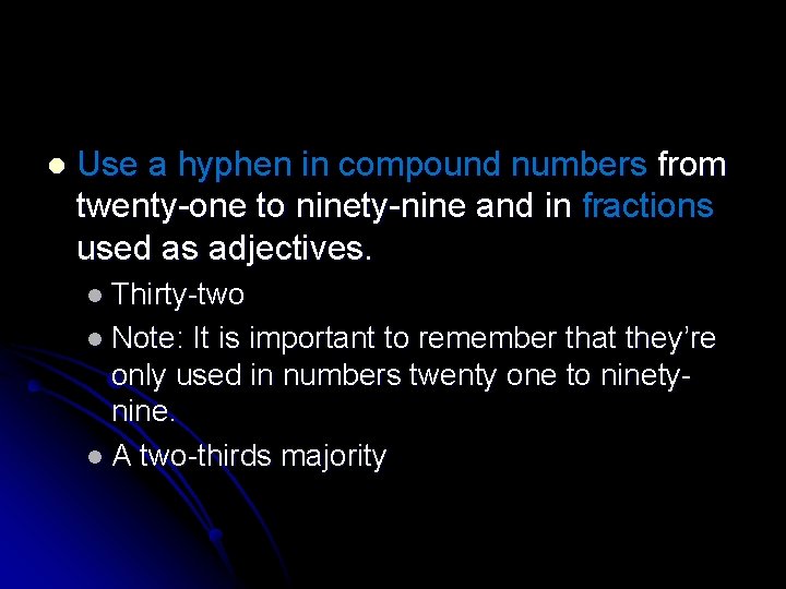 Hyphens Dashes and Parentheses Before we begin copy