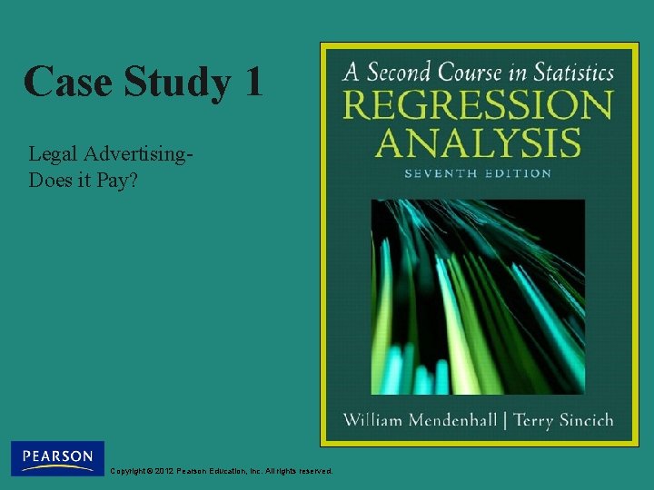 Case Study 1 Legal Advertising Does it Pay