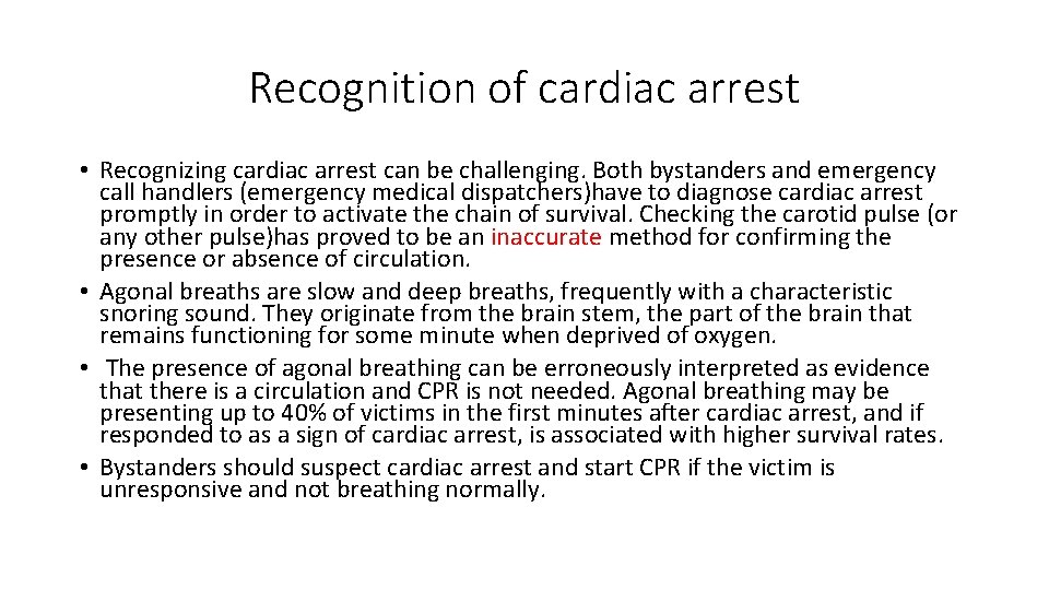 BASIC LIFE SUPPORT Dr Negoita Silvius Elias Hospital