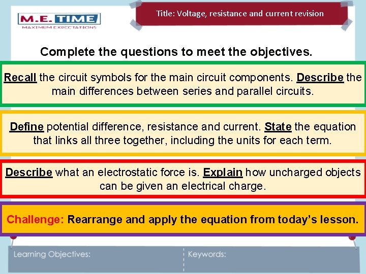 Introduction the Periodicand current revision Title Voltage to