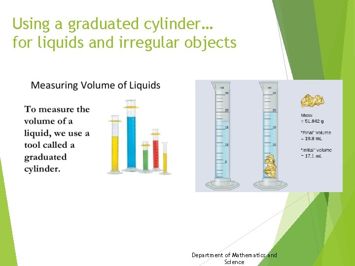 Physical Science Big Idea 8 Properties of Matter