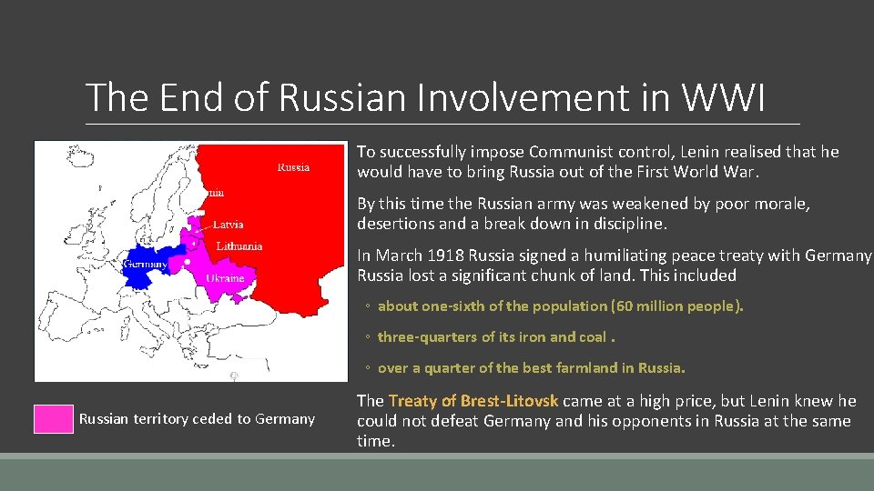 The Russian Revolution The End of a Dynasty