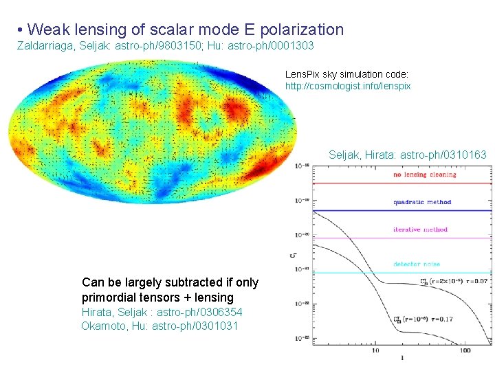 Abstract Observed CMB polarization maps can be split