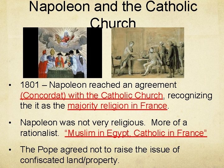 Ch 19 The Age of Napoleon Focus Question