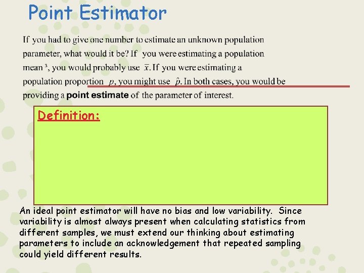 Chapter 9 Estimating a Population Proportion Created by