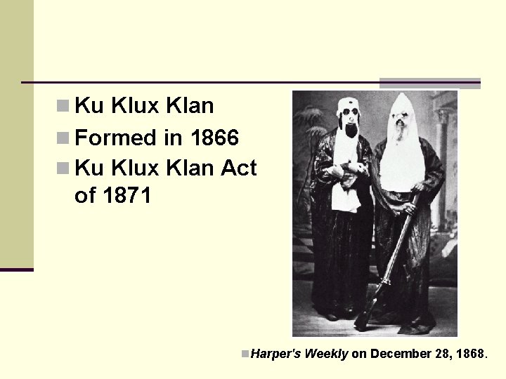 Reconstruction Adapted from a number of other power