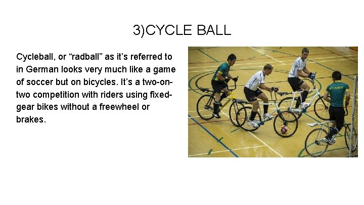 1CHESS BOXING Chess boxing began in Berlin in