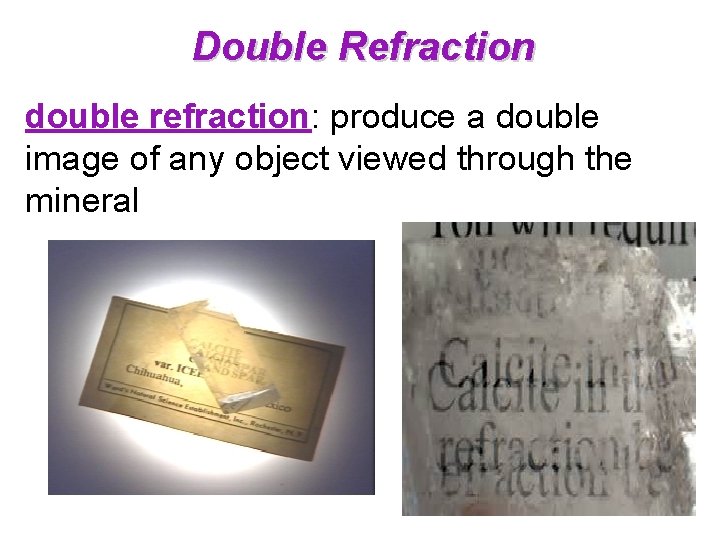 2 3 Physical Properties of Minerals Each mineral