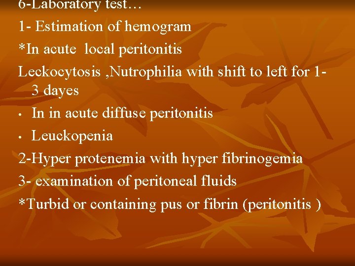 Traumatic reticulo peritonitis TRP Allied syndrom n TRP