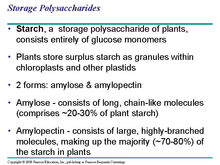 Overview The Molecules of Life All living things