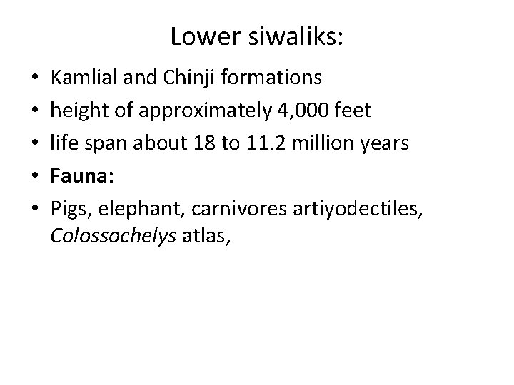 Brief History Of Siwaliks Introduction to Siwaliks The