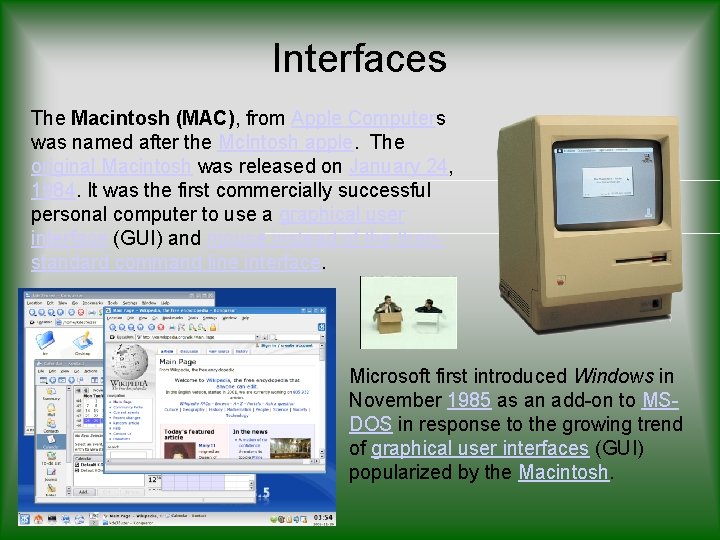 ISP 121 Personal Computers A Little History Personal