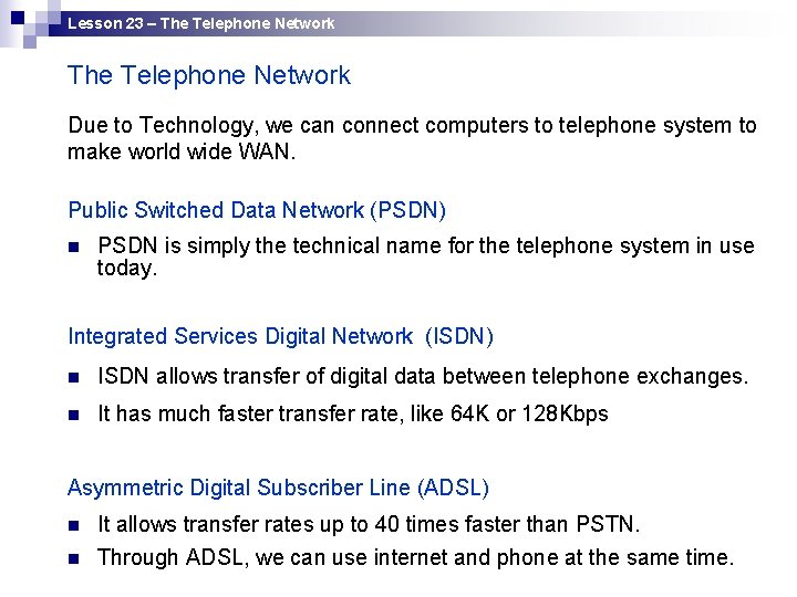 ICDL Module 1 Basic Concepts of Information Technology