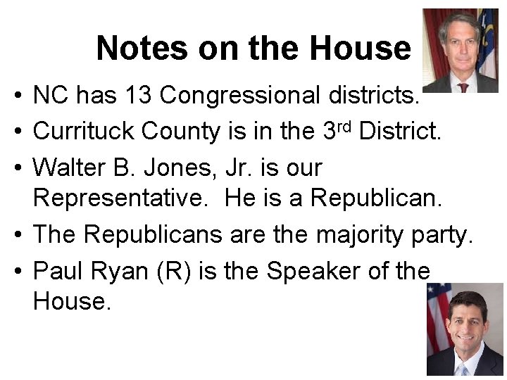 Structure of Congress Introduction to Chapter 13 AP