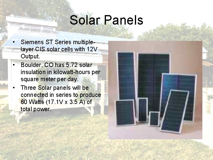 Why Not Use Solar Power By William Aban