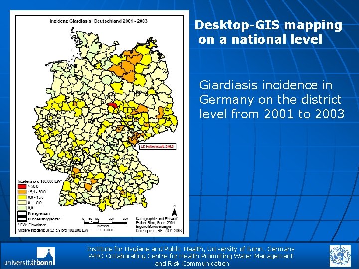 The benefit of GISreporting in the context of