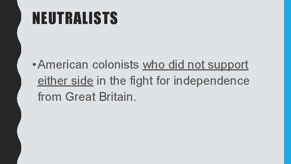 VOCABULARY TEST 8 BY MRS CRISP INDEPENDENCE Freedom