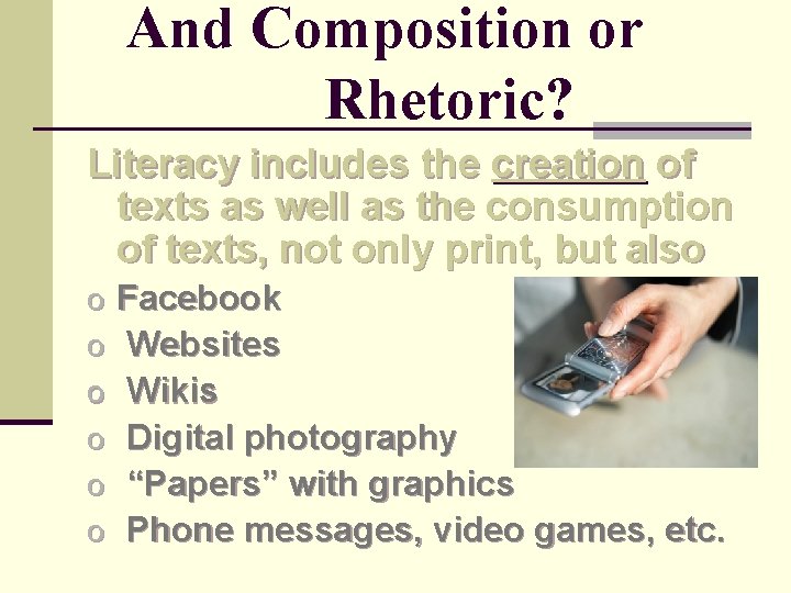 Multiple Literacies Reading for the 21 st Century