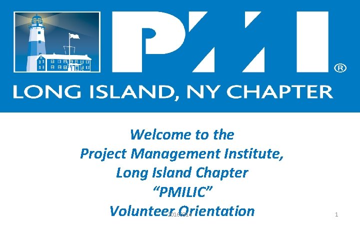 www PMILIC org Welcome to the Project Management