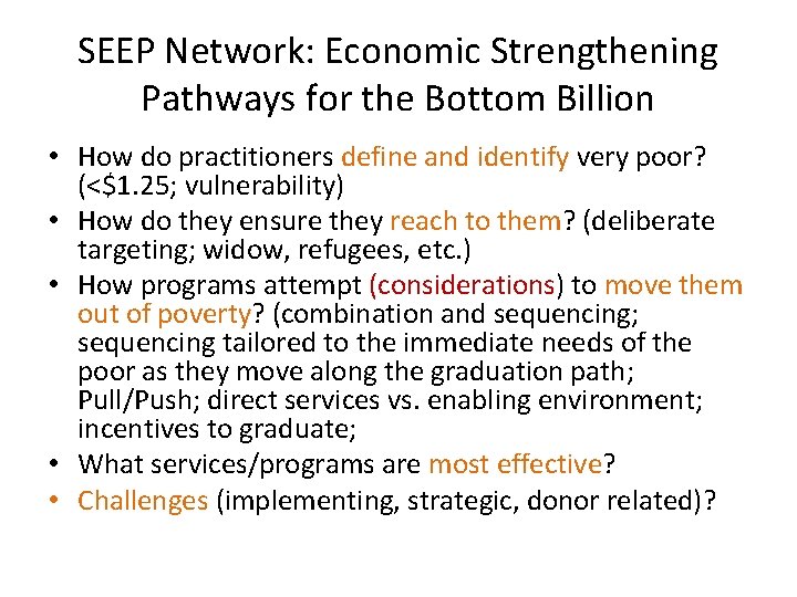 Linking Vulnerable Households With Markets Lessons from PSNP