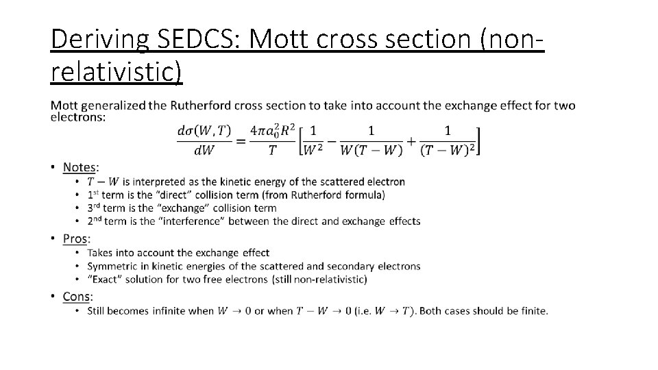 BinaryEncounterDipole BED Model and the Secondary Electron Differential