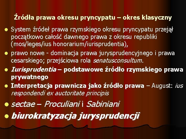 Prawo rzymskie II dr hab Jacek Wiewiorowski profesor