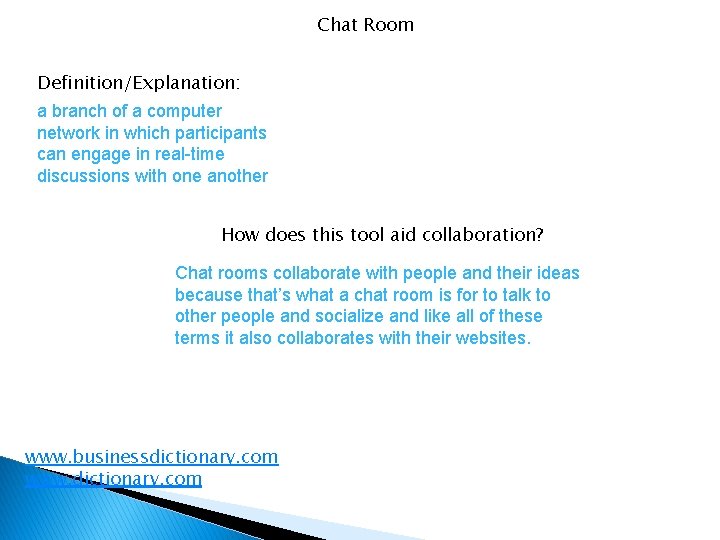 Digital Collaboration By Jacky Flores Period 6 Due