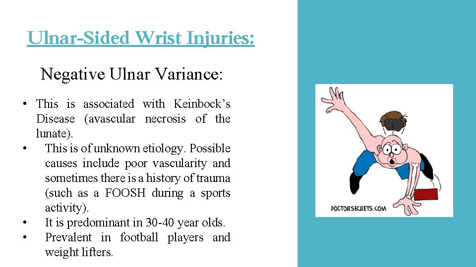 UlnarSided Wrist Pain in the Athlete Sarah A