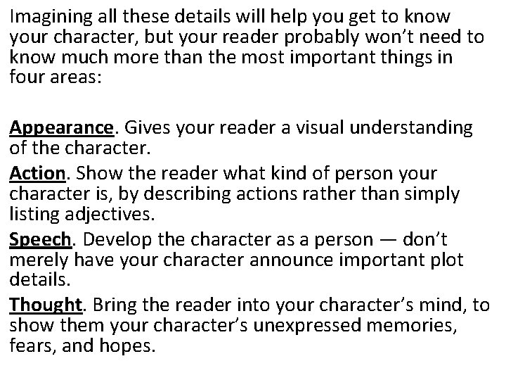 Tips for creative writing Yay We love creative